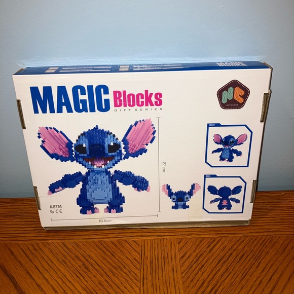 Toys | Stitch Building Blocks | Poshmark